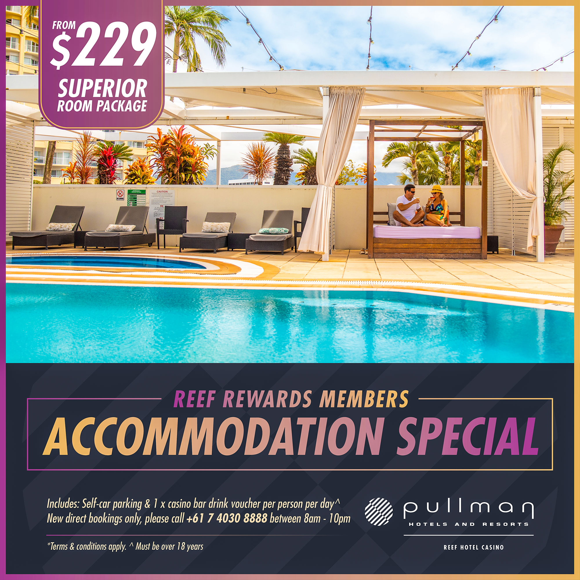 SPECIAL OFFERS - The Reef Hotel Casino